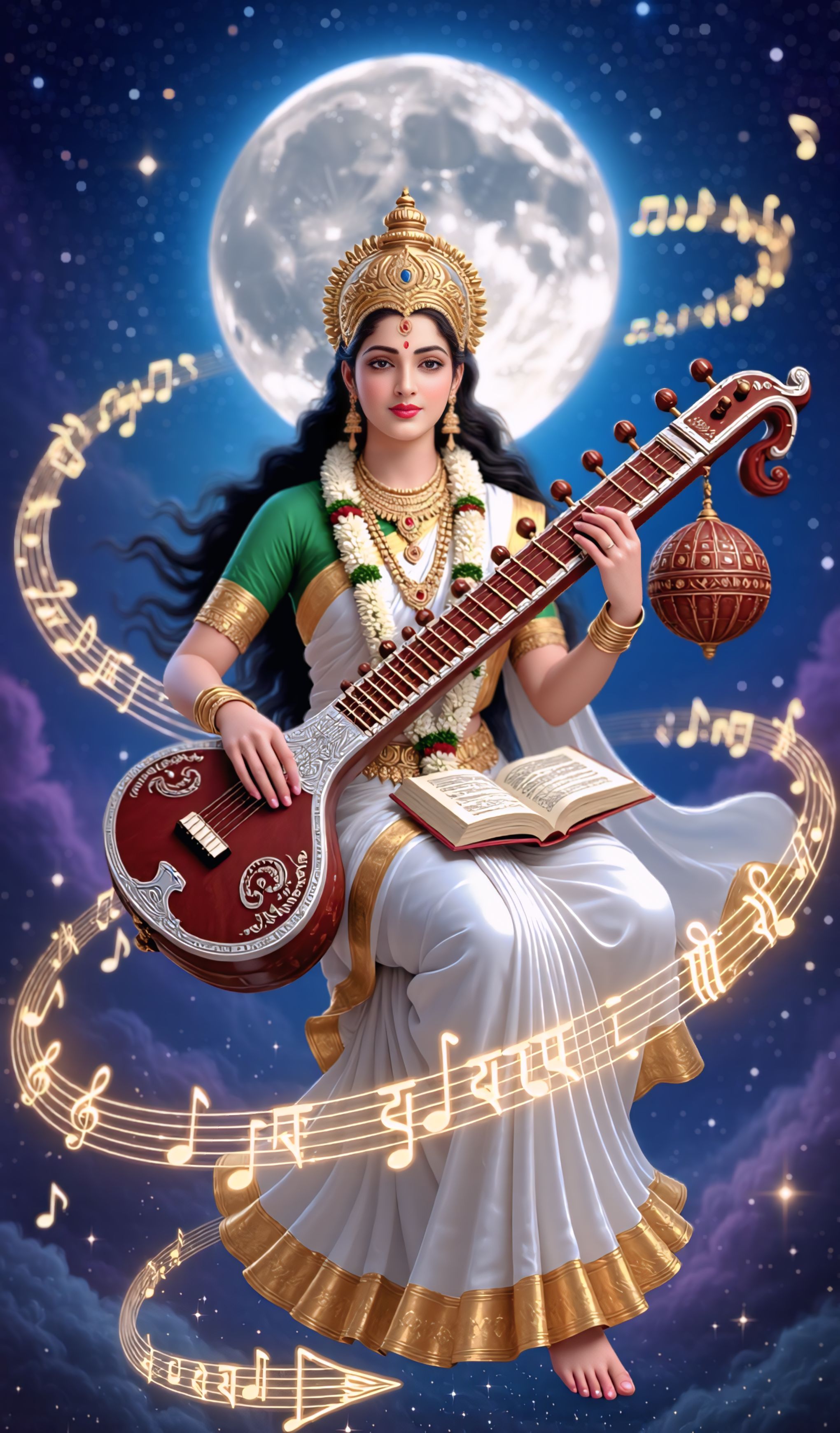 Saraswati Mata Photos 2025 – Royalty‑Free 4K, Download Now. - GodsPhoto