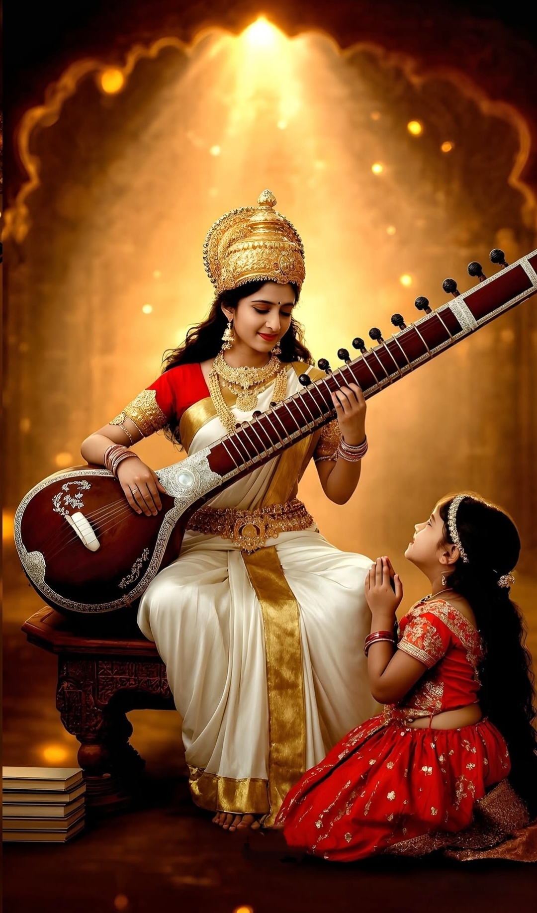 Saraswati Mata Photos 2025 – Royalty‑Free 4K, Download Now. - GodsPhoto