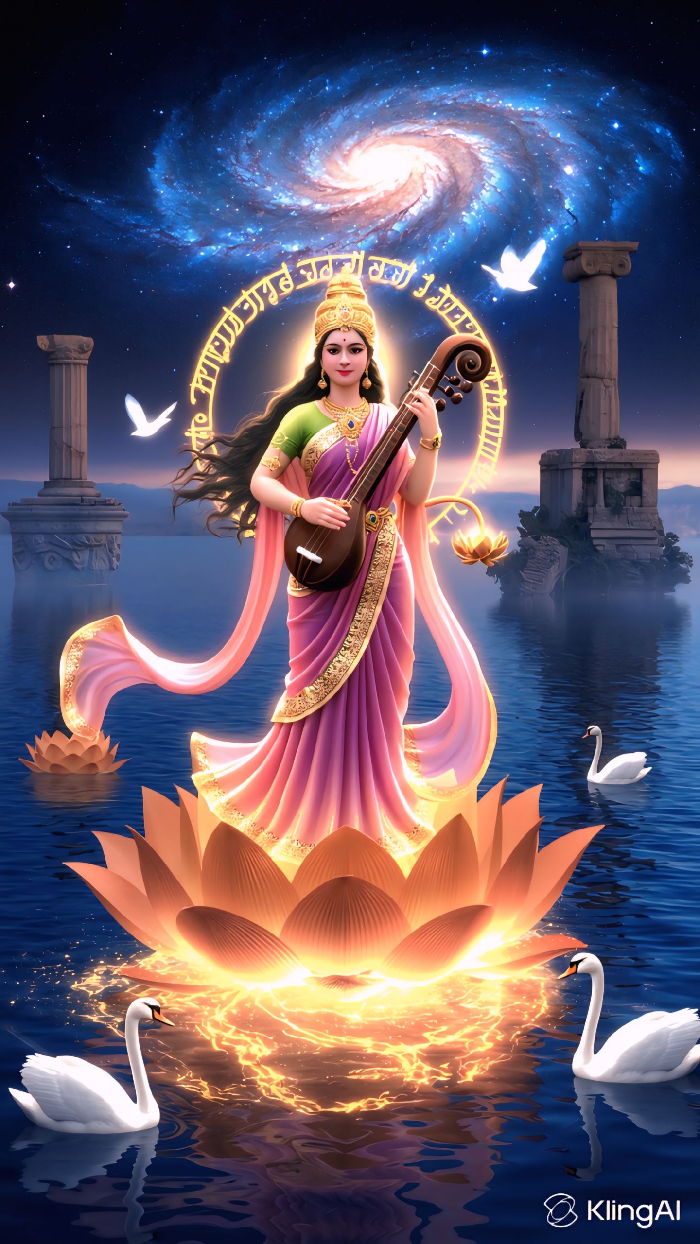 Saraswati Mata Photos 2025 – Royalty‑Free 4K, Download Now. - GodsPhoto