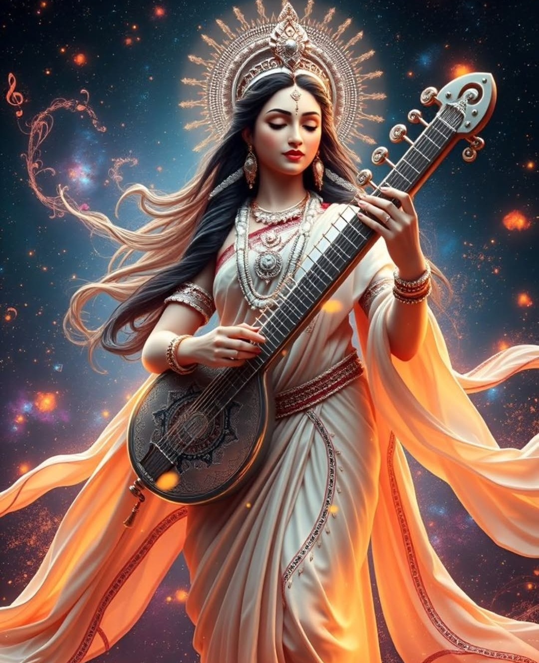 Saraswati Mata Photos 2025 – Royalty‑Free 4K, Download Now. - GodsPhoto