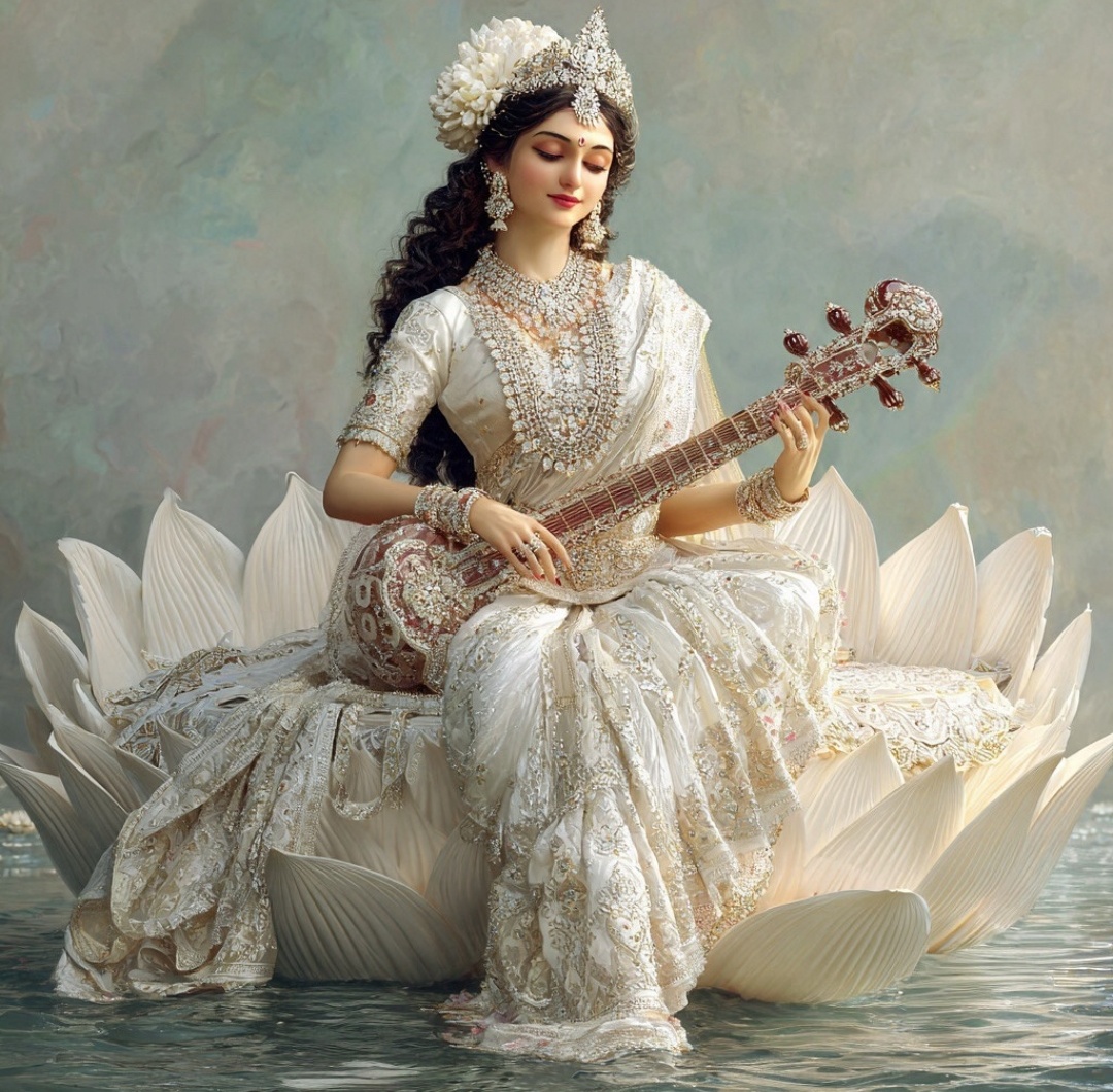 Saraswati Mata Photos 2025 – Royalty‑Free 4K, Download Now. - GodsPhoto