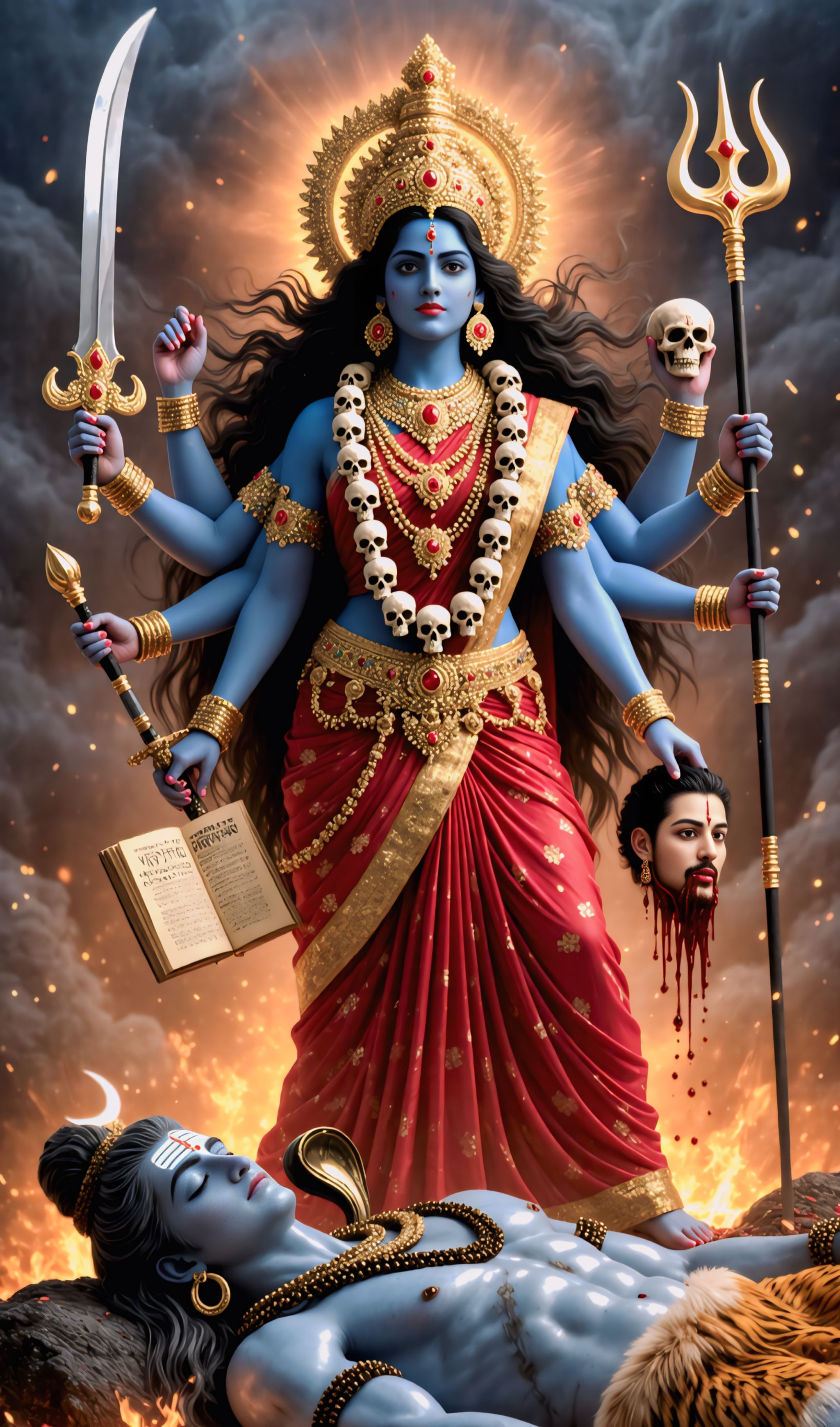 Divine Kali Devi 4K Pictures 2025 – Royalty-Free Images - GodsPhoto
