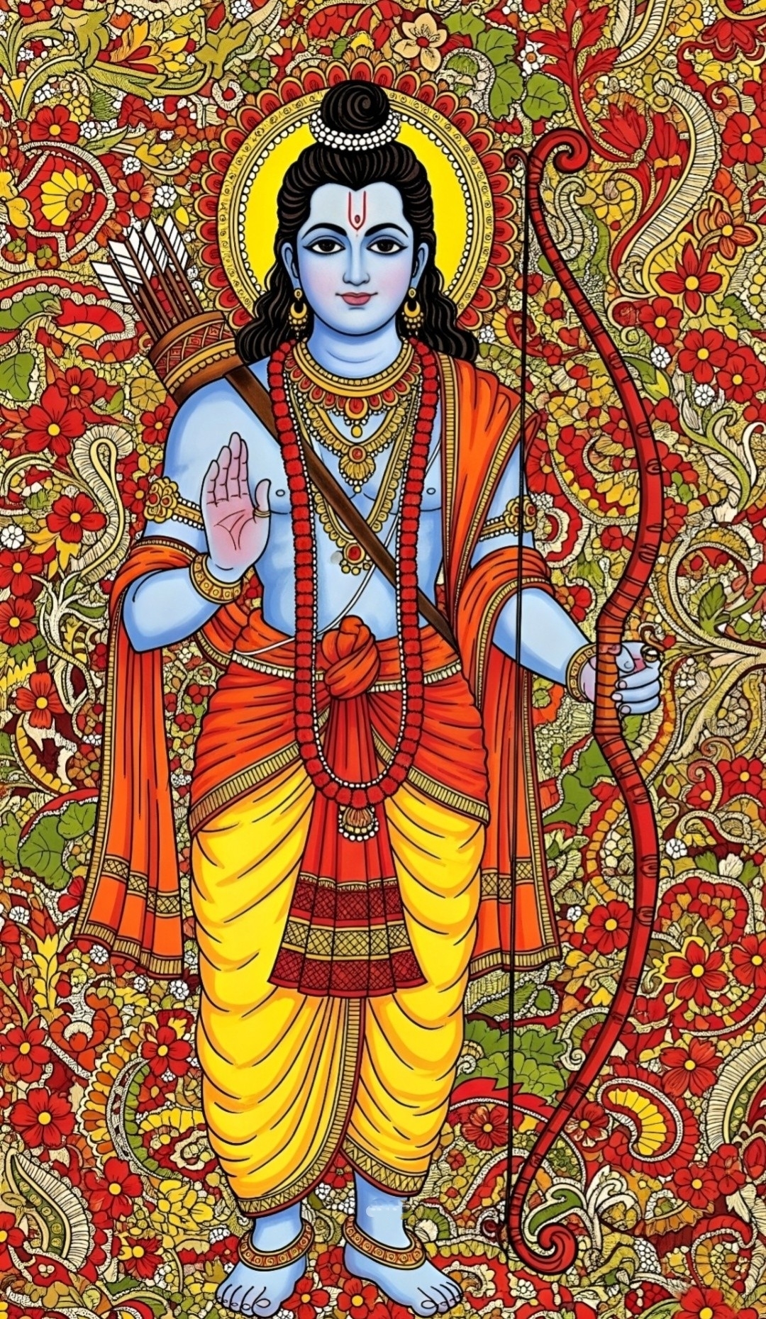 Lord Rama Traditional Artwork - GodsPhoto