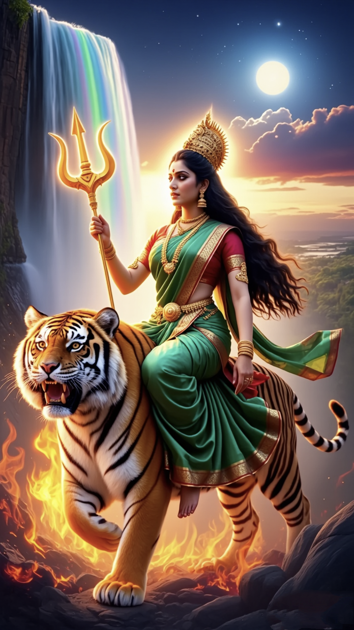 Mata Kushmanda – Navdurga Fourth Day Goddess of Creation - GodsPhoto